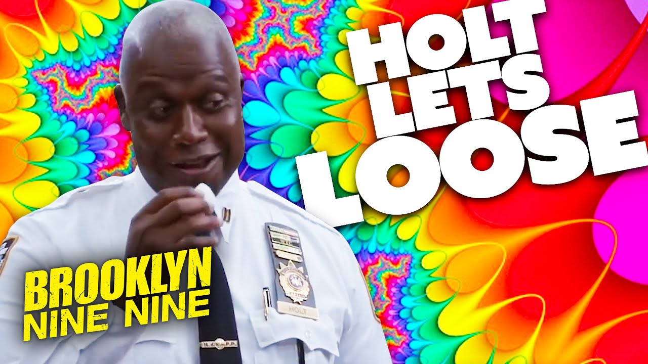 Captain Raymond Holt LETS LOOSE | Brooklyn Nine-Nine | Comedy Bites ...