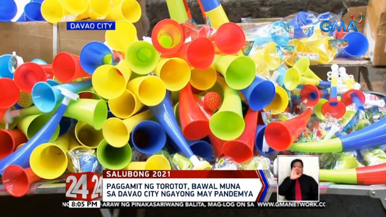 24 Oras: Paggamit ng torotot, bawal muna sa Davao City ngayong may ...