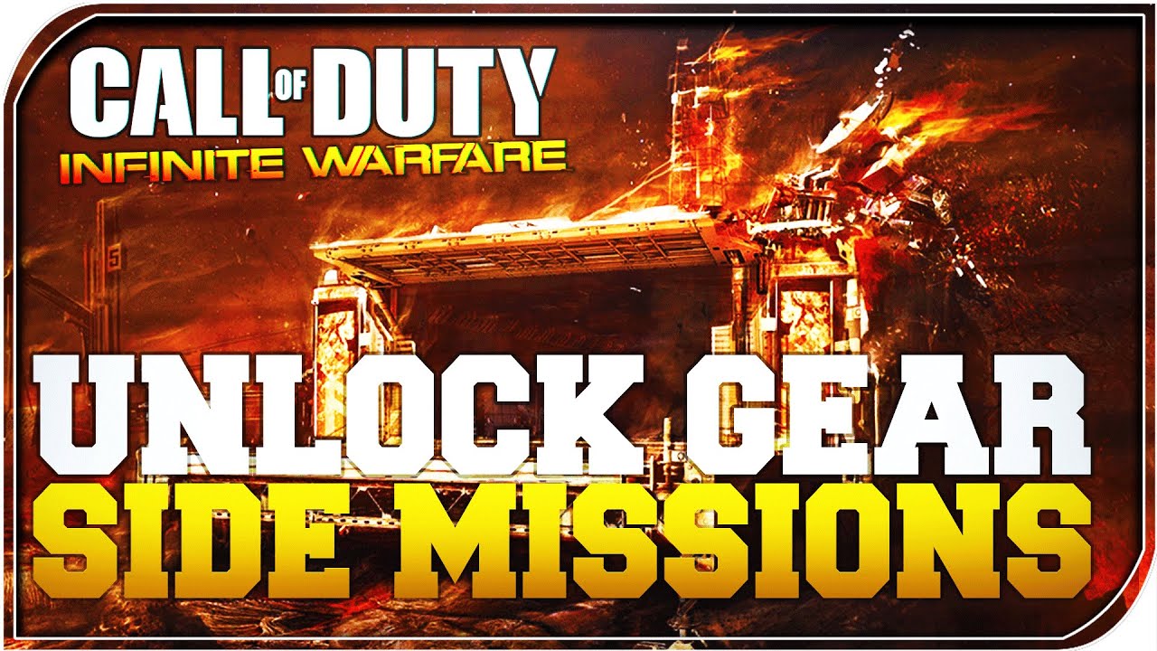 COD: "INFINITE WARFARE" CAMPAIGN SIDE MISSIONS! HOW TO UNLOCK GEAR AND ...