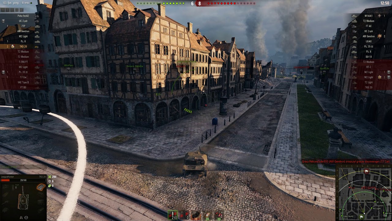 World of Tanks TKS 20 pr0 gameplay POLISH PRIDE - YouTube