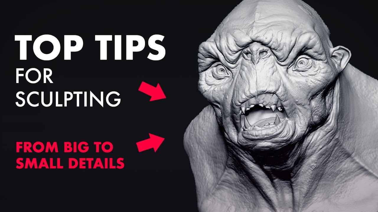 Top Tips for Sculpting in ZBrush - YouTube
