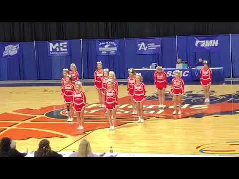 Hurricane High School cheer WVSSAC 2018 - YouTube