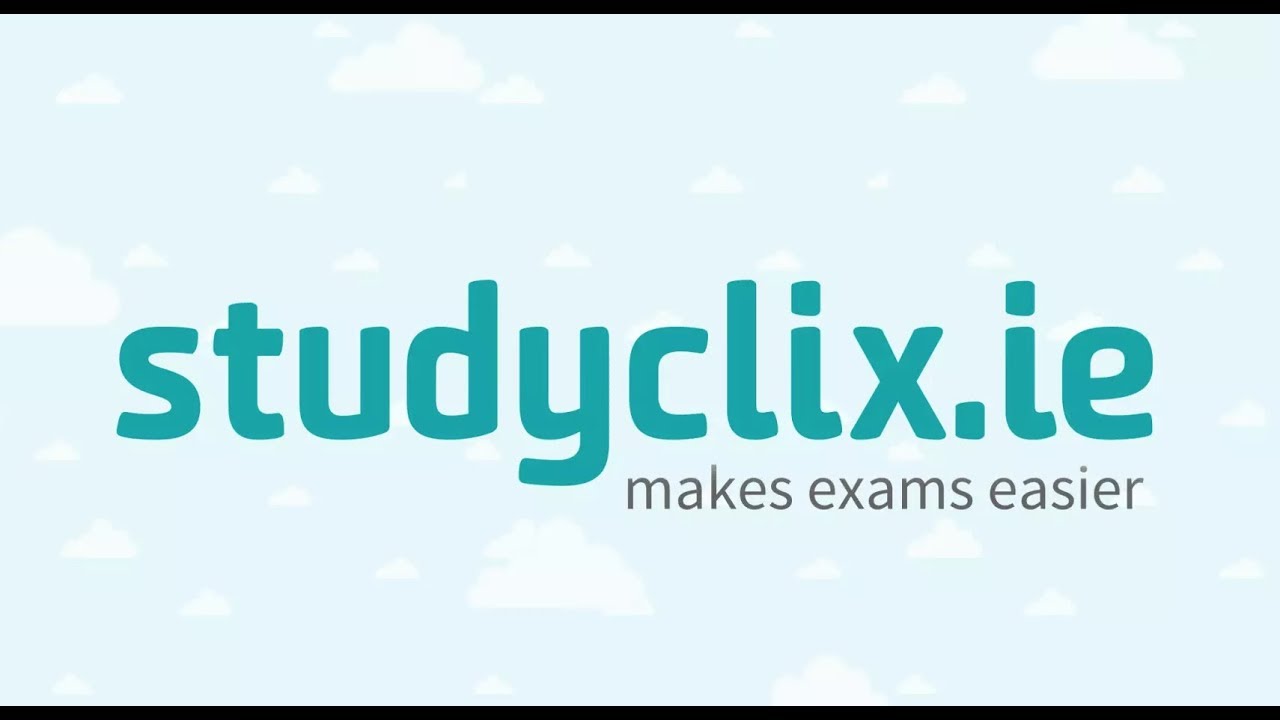 Studyclix.ie - Makes your Leaving and Junior Cert exams easier - YouTube