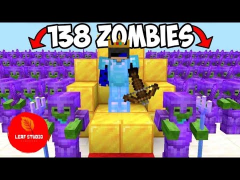 I make zombie army to kill my enemy in this Minecraft SMP - YouTube