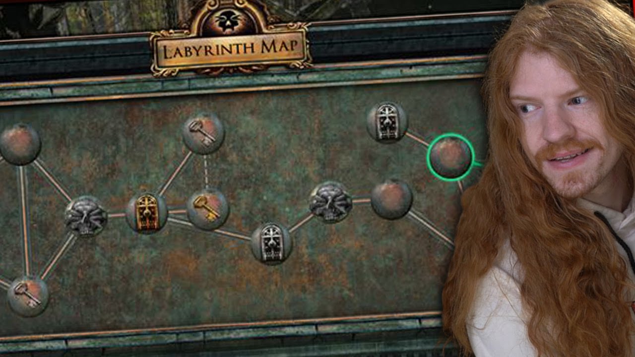 Darth Microtransaction STRUGGLES With Path Of Exile LABYRINTH - YouTube