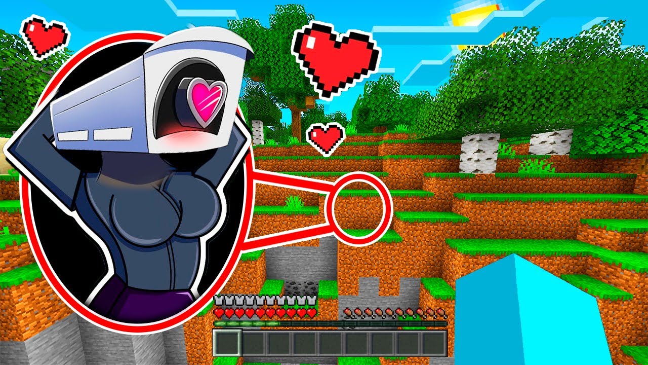 ¿Qué hay dentro de la base secreta de Camera Woman en Minecraft? - YouTube