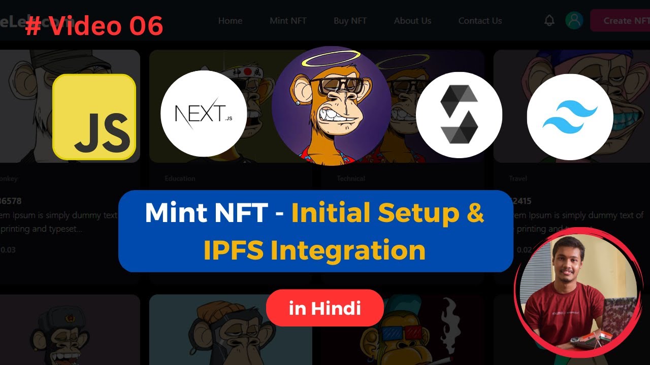 Initial setup for Mint NFT & IPFS Integration in Hindi | Solidity ...