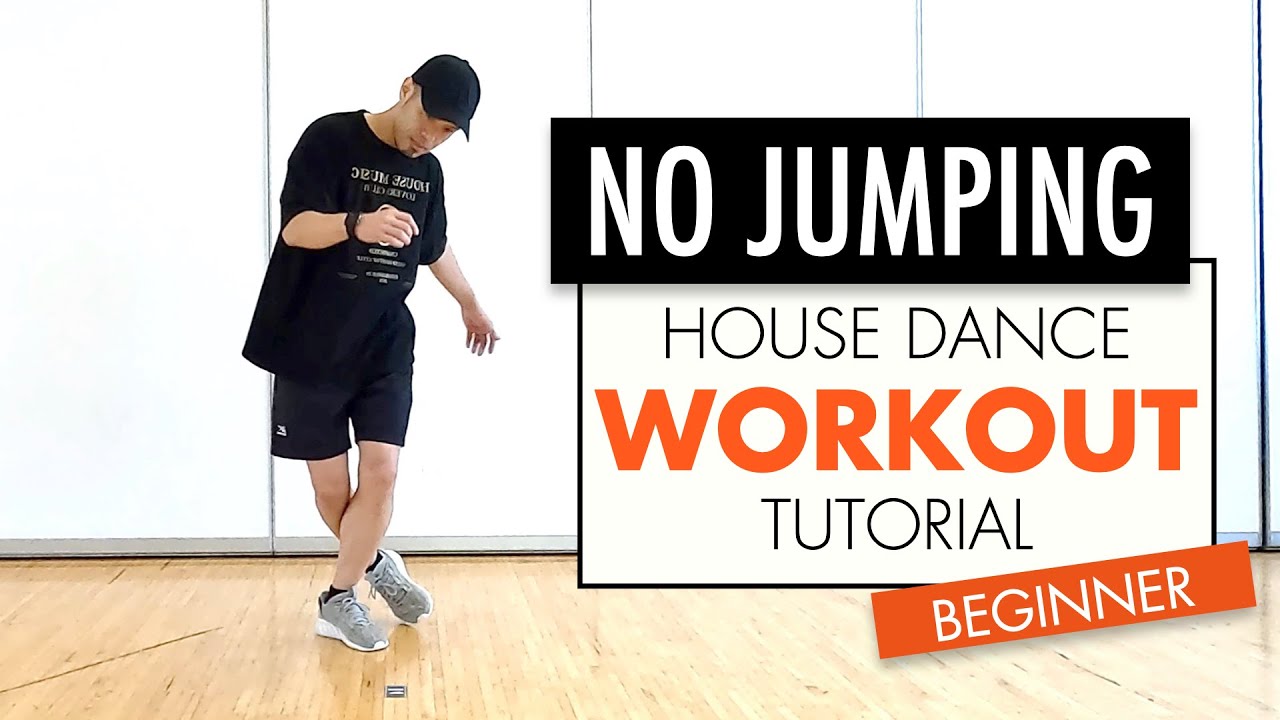 House Dance No Jumping Workout | Basic Choreography Tutorial For Beginners - YouTube