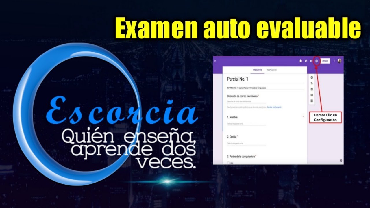 Examen auto evaluable - YouTube