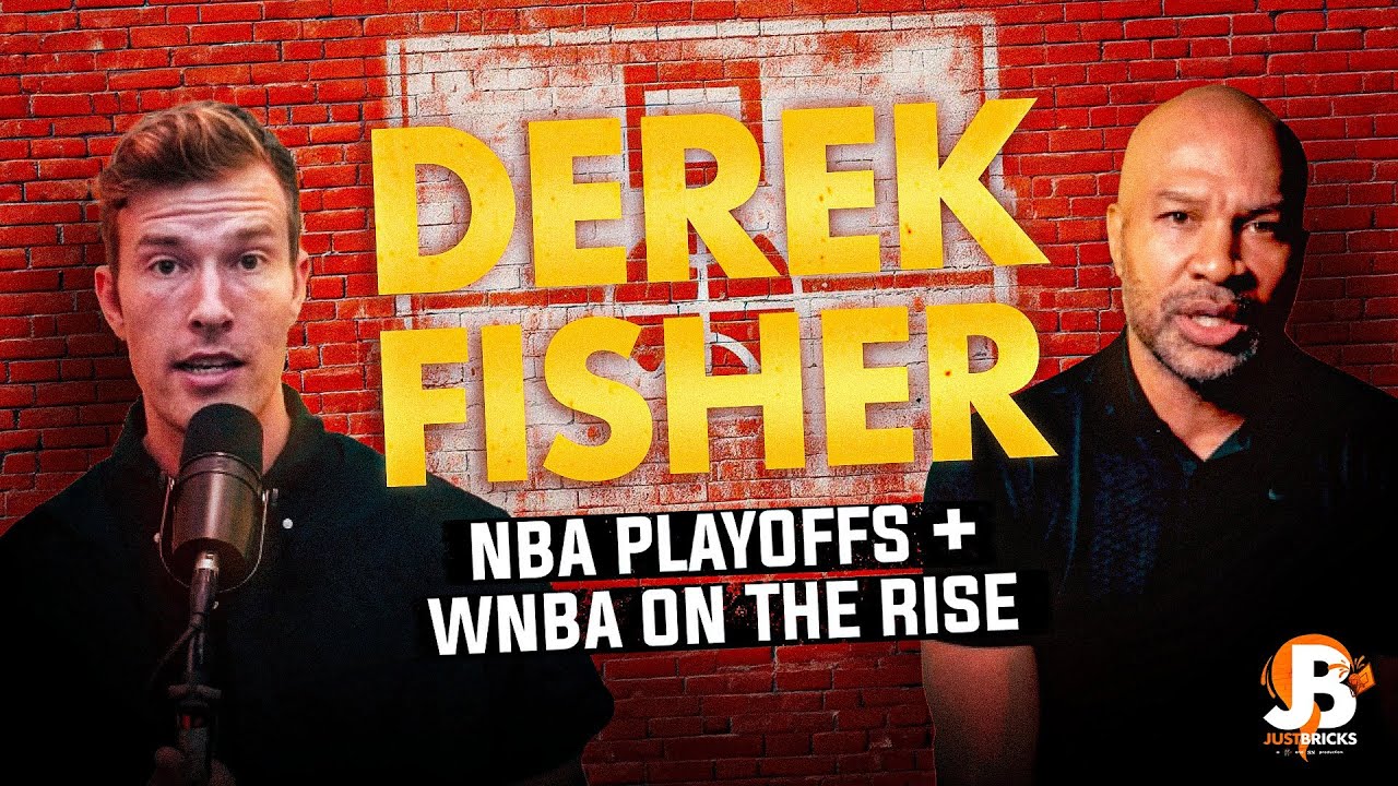 5-time NBA champion and Lakers legend Derek Fisher | Just Bricks - YouTube