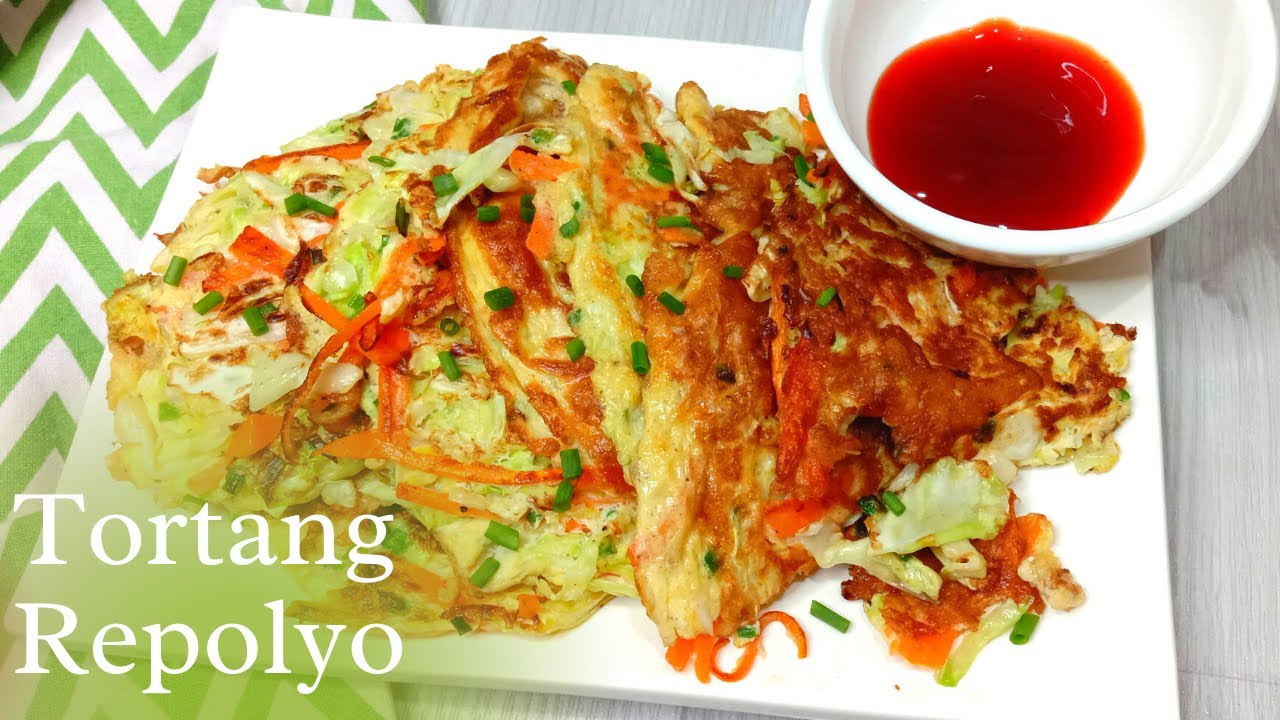 Tortang Repolyo (Cabbage Omelette) | Millennial Mom Cooking - YouTube