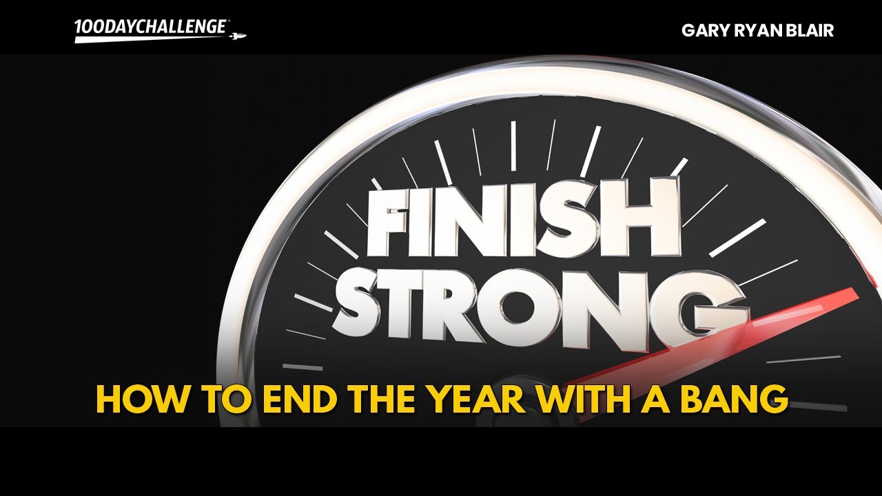 How To End The Year With a Bang - YouTube