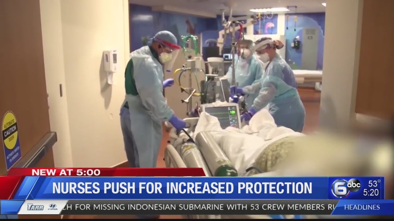 Nurses push for increased protection - YouTube