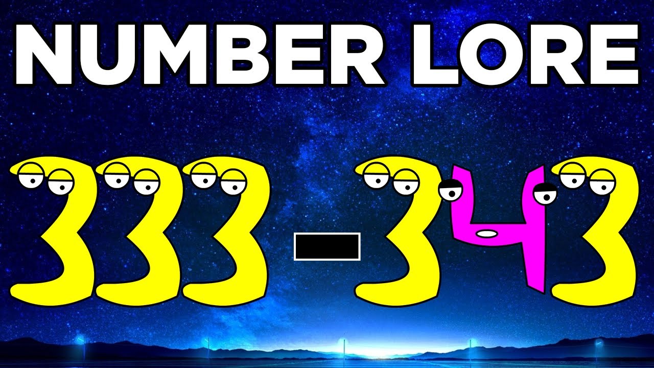 Number lore 333-343 | New Number Lore - YouTube