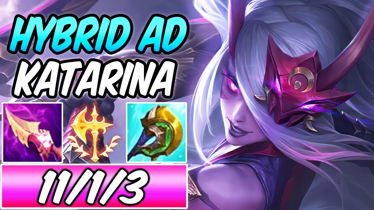 S+ HYBRID AD KATARINA CLEAN PLAYS | Diamond Commentary | New Build ...