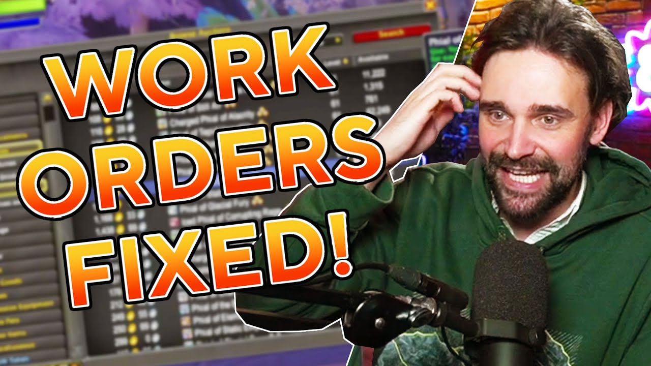 How to Fix Dragonflight Crafting & Workorders New Bluepost Reaction - YouTube