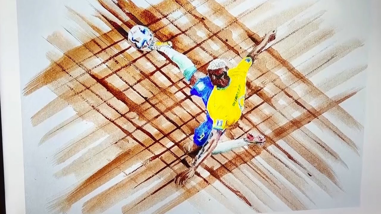 Artist Patric Rozario uses coffee and watercolours to depict grassroots ...