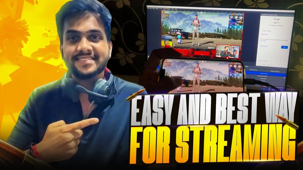 Easy and Best Way For Streaming In 2024 | Mobile Streaming Setup 📱 ...