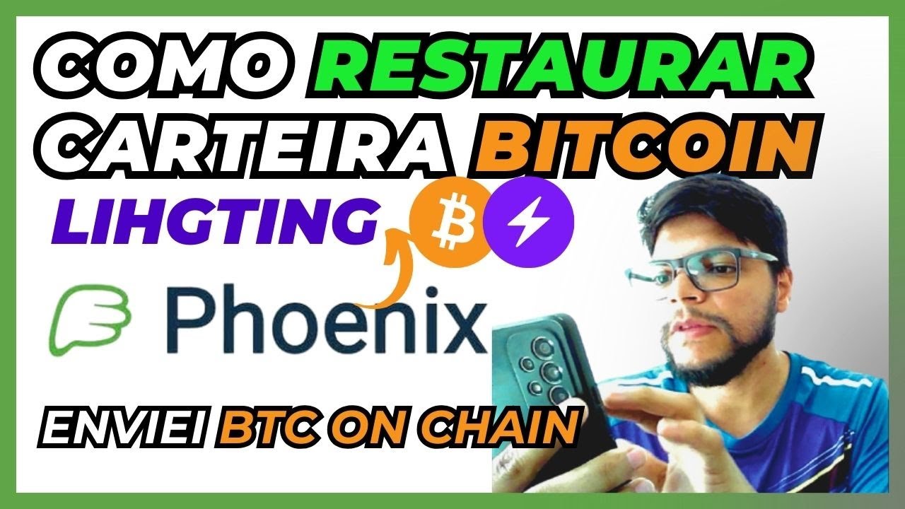 Como Restaurar a carteira Phoenix WALLET bitcoin lightning e canais ...