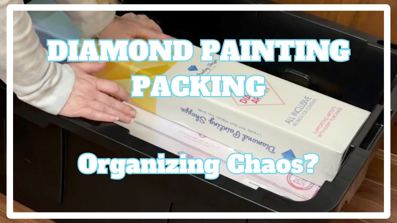 How Am I Gonna Do This?! | Diamond Painting Packing How-To - YouTube