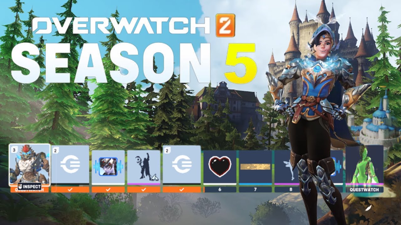 Season 5: Shop, Battle pass, patch meg minden más | Overwatch 2 - YouTube