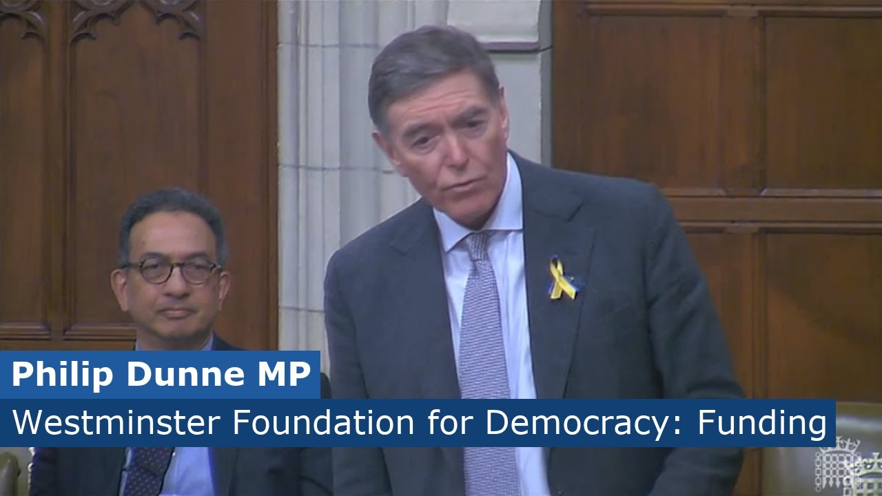 Westminster Foundation for Democracy: Funding, 2 Mar 2022 - YouTube