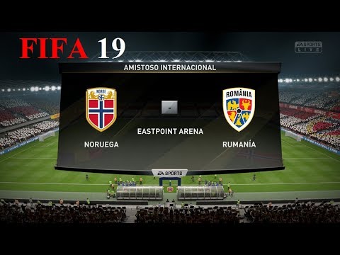 FIFA 19 - Clasificación Eurocopa - Noruega vs. Rumanía @ Eastpoint ...