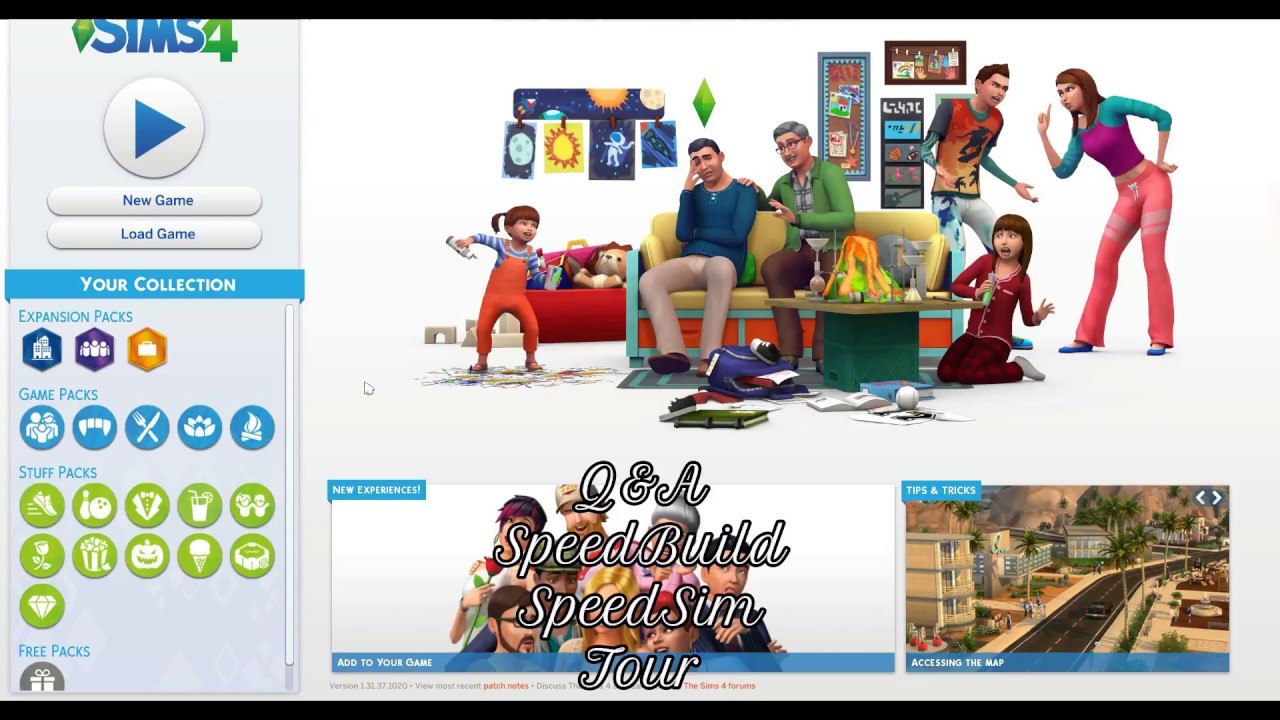 Q&A | Prezentare | SpeedBuild + Tur | SpeedSim - The Sims 4 - YouTube