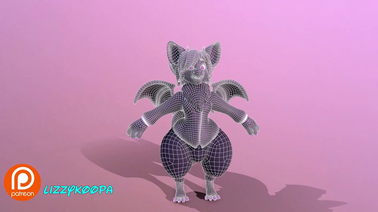 [Commission] Imp 3d vrchat model for - tree buddy - YouTube