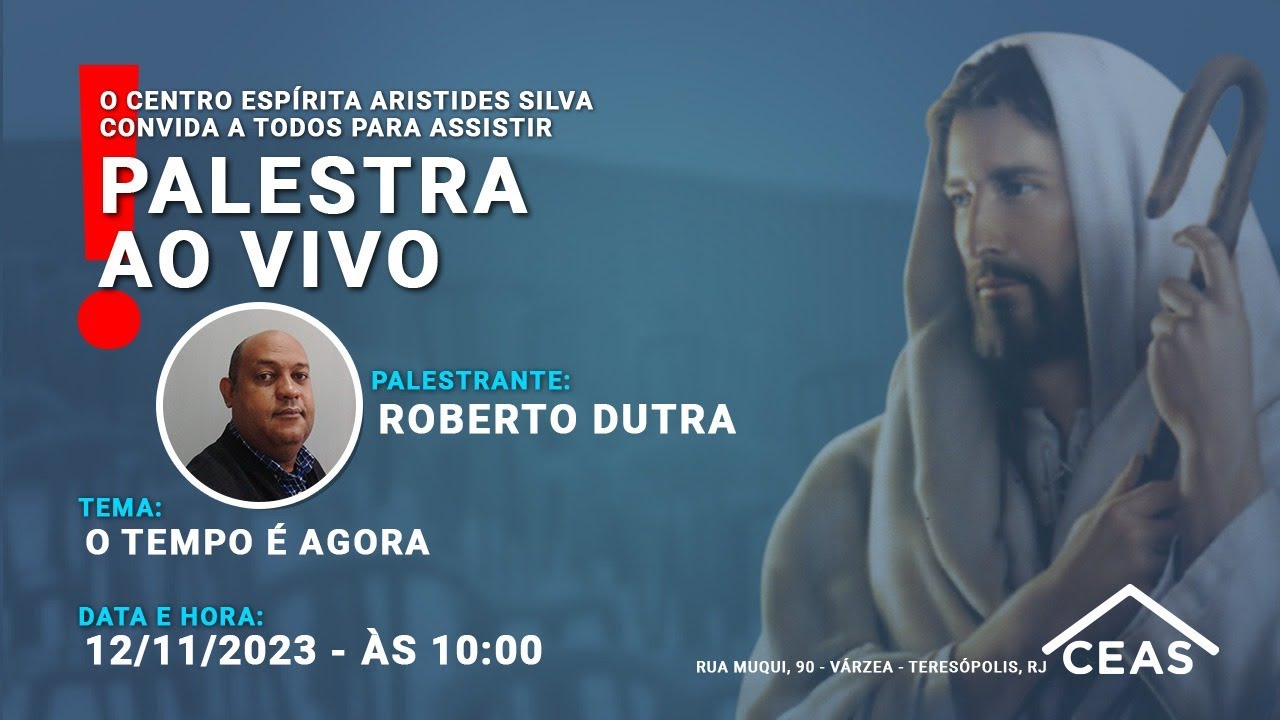 Palestra - Roberto Dutra - O Tempo é Agora - YouTube