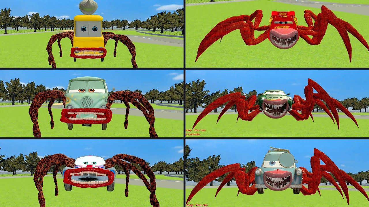 Everything Turned into Car Eater Monsters: Car Cartoon Eater, MC Queen ...