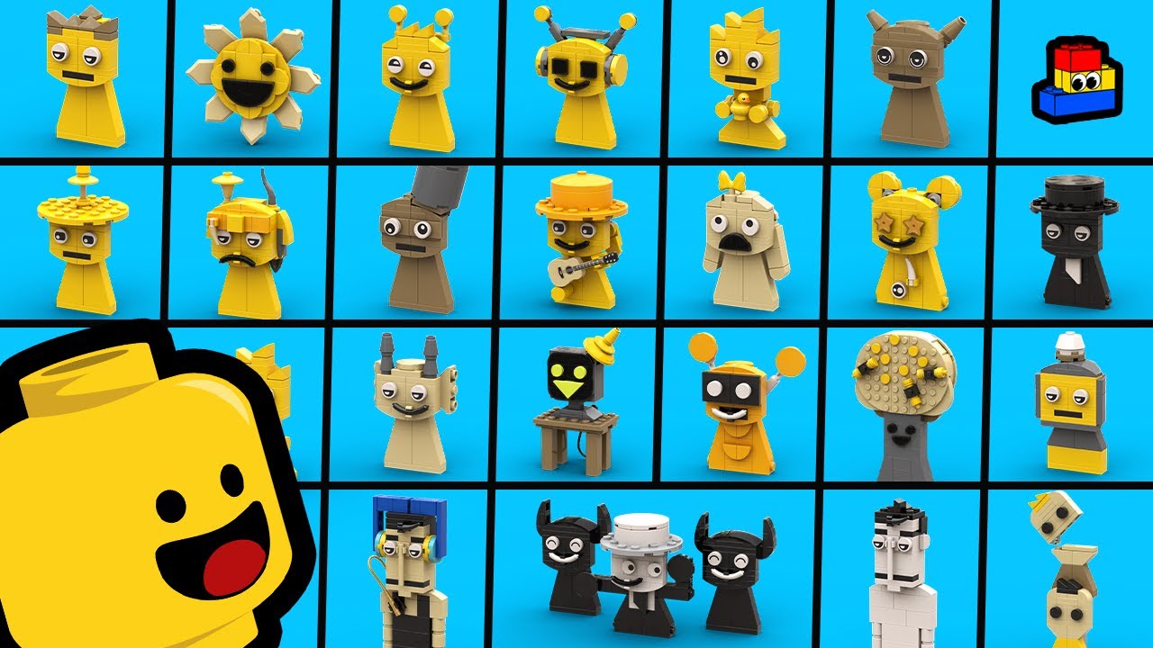 LEGO Sprunki: How to Build Mustard Mod (Every Character!) - Incredibox ...