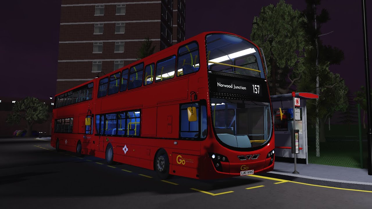 Croydon V1.3 TESTING | Driving Route 157 (West Croydon - Norwood ...