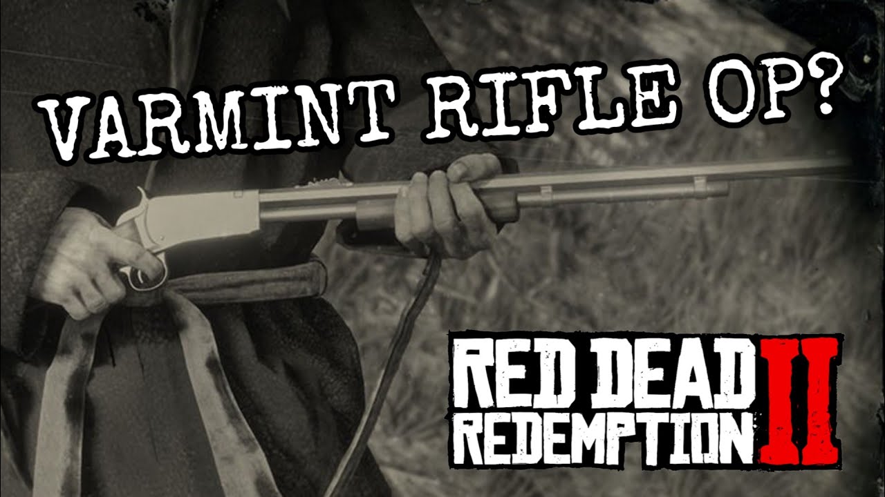 The Varmint Rifle is OP - Red Dead Online - YouTube
