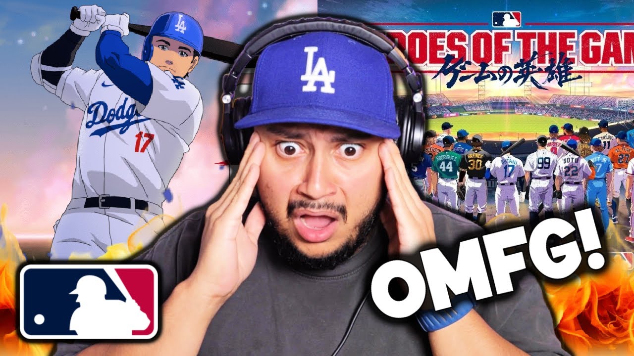 DODGER FAN REACTS TO MLB ANIME: Heroes Of The Game !! 🔥🔥 - YouTube