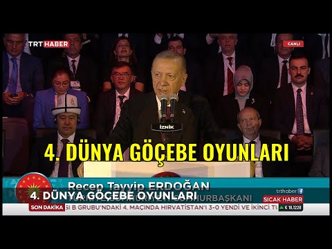 4. Dünya Göçebe Oyunları Açılış Programı 29.09.2022