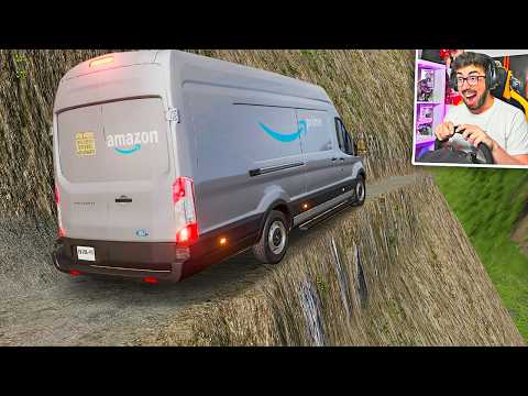 RUTA CON ACCIDENTES EN CARRETERA DE LA MUERTE 🚗 | BeamNG Drive