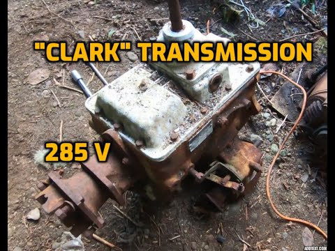 CLARK 285V 5-SPEED TRANSMISSION: A LOOK INSIDE - YouTube
