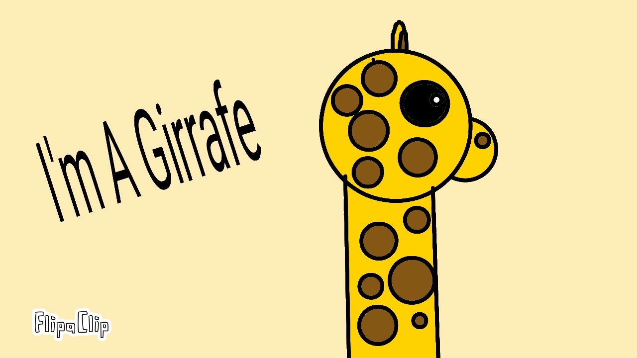 I'm a giraffe (piggy) - YouTube