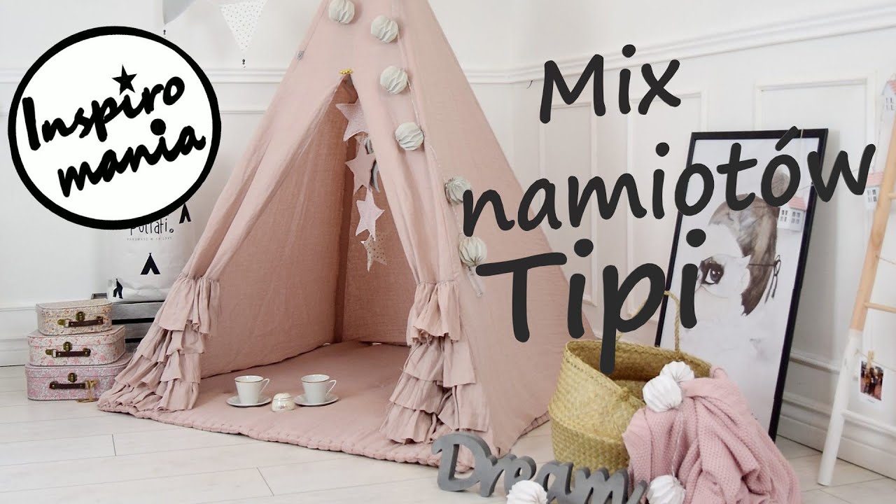 Namiot Tipi - Mix best teepee tent - YouTube