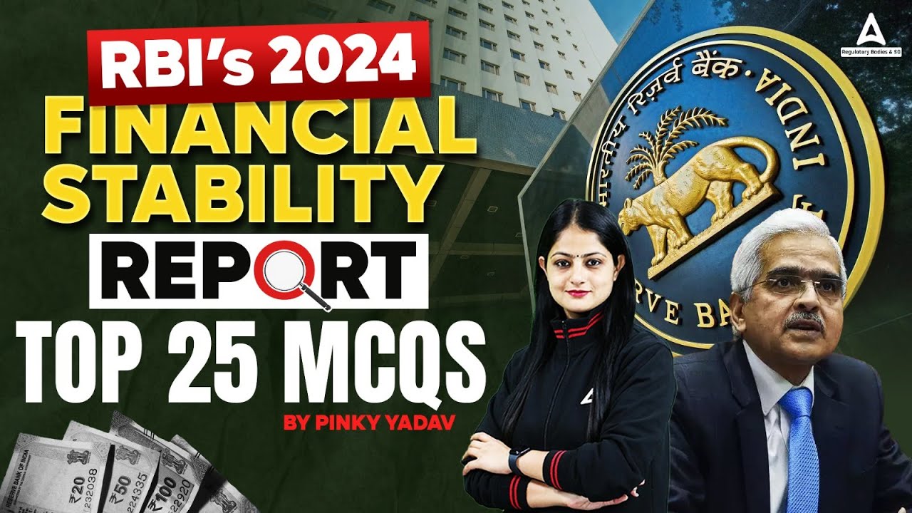 RBI's Financial Stability Report 2024 | Top 25 MCQs on RBI Financial ...