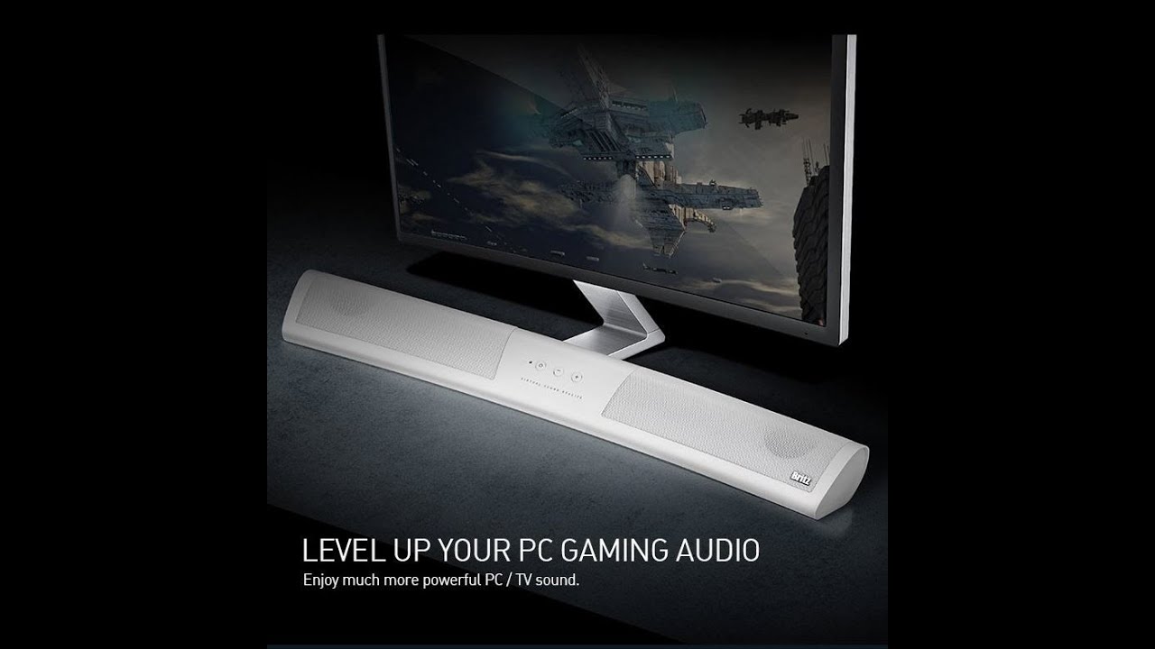 [제품리뷰] 1+1?? 브리츠 BZ-SP600X 커브드 게이밍 사운드바 - YouTube