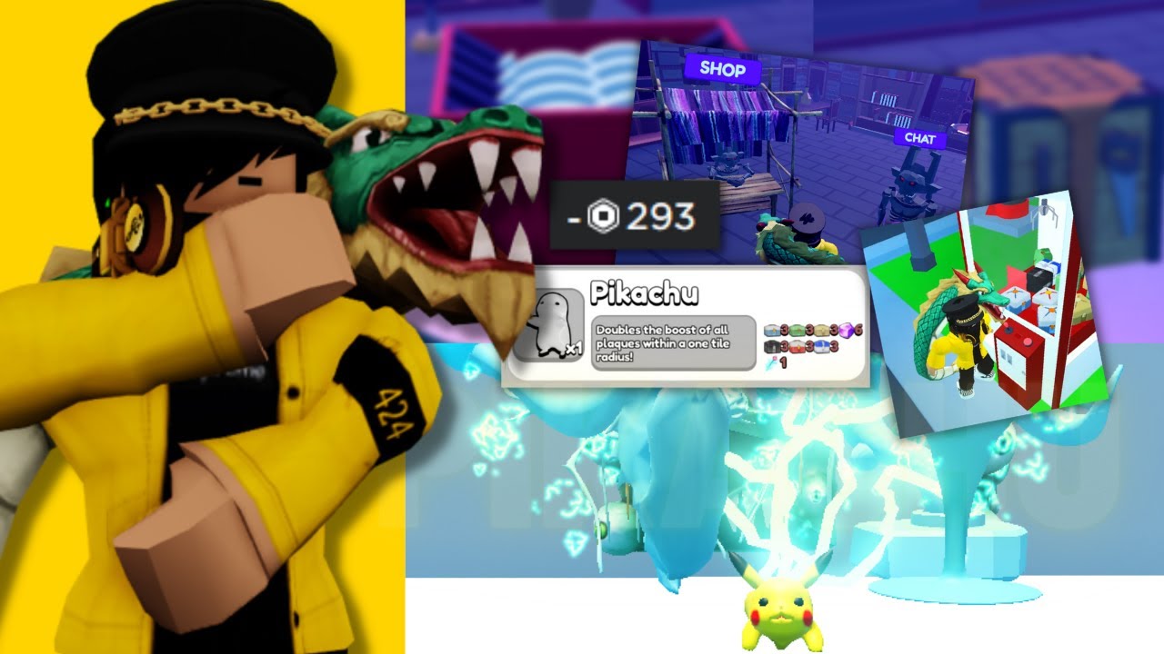 Getting PIKACHU in YouTube Simulator Z... - YouTube