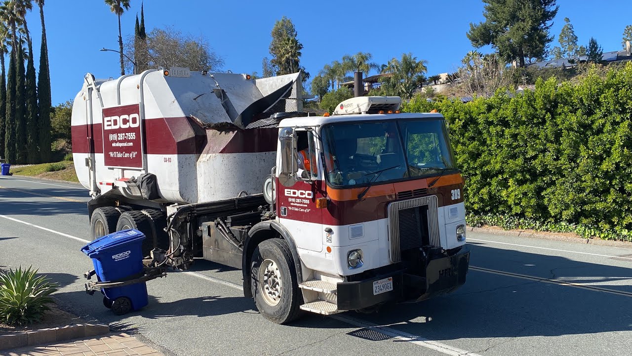 EDCO- Ex Daily Disposal Volvo Rapid Rail 309 - YouTube