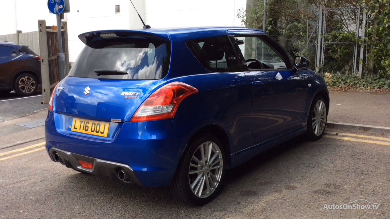 SUZUKI SWIFT SPORT BLUE 2016 - YouTube