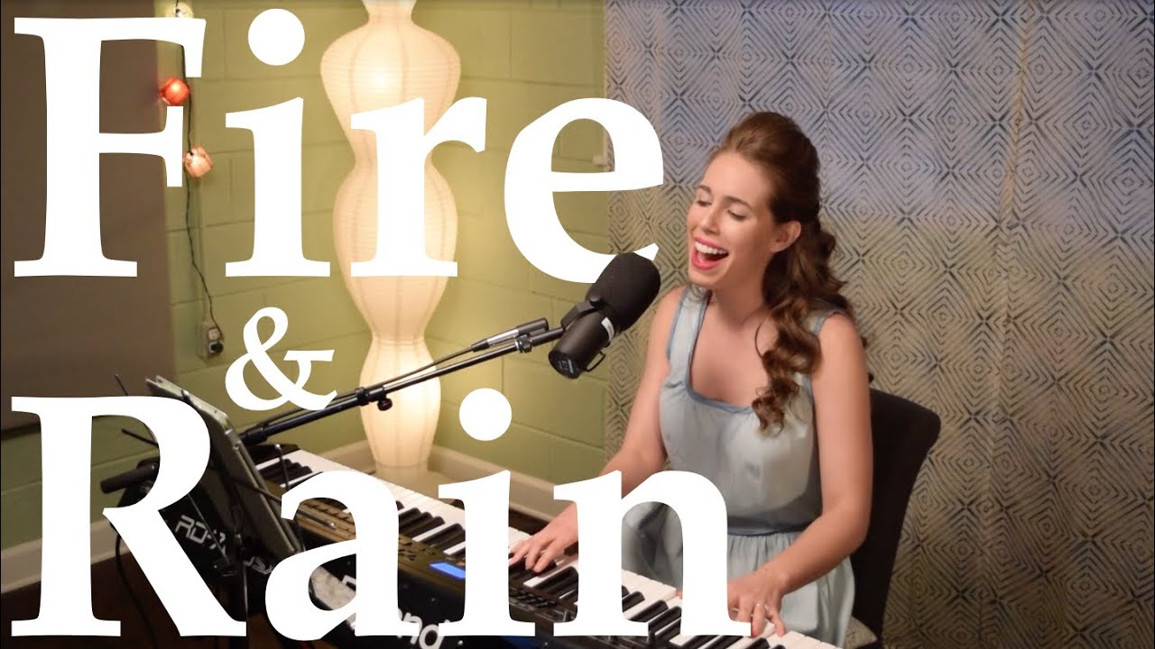 Fire and Rain - Cover by Allie Farris - Live Take - YouTube