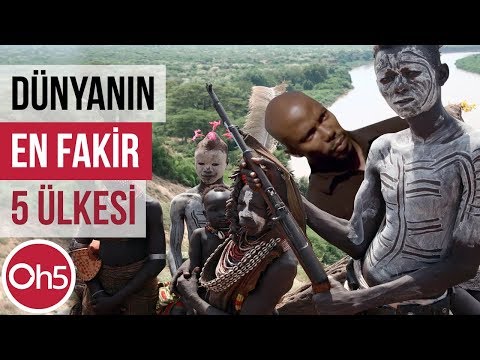Dünyanın En Fakir 5 Ülkesi 💰 Fakir Ülkeler 2018