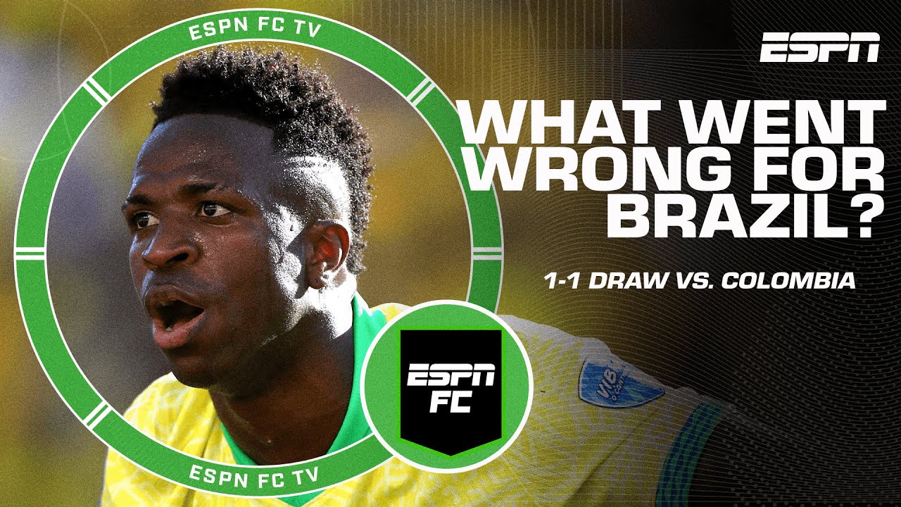 What went wrong for Brazil in draw vs. Colombia? | ESPN FC - YouTube