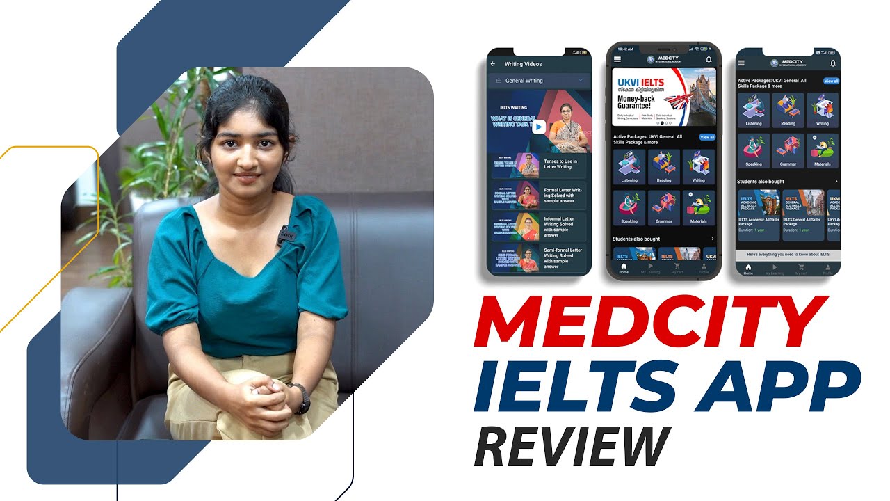 Medcity IELTS App - the best IELTS App in India | Listen to the student ...