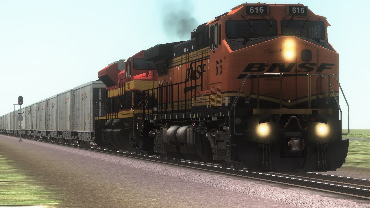 (720p) OpenRails - C-EBMSUD with BNSF AC44C4M Leader - YouTube